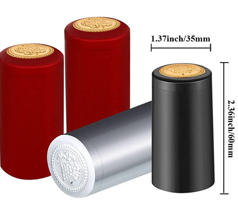 Healthy Lead Free Glass Wine Bottle Capsule Shrink Cap For Cellar And ...